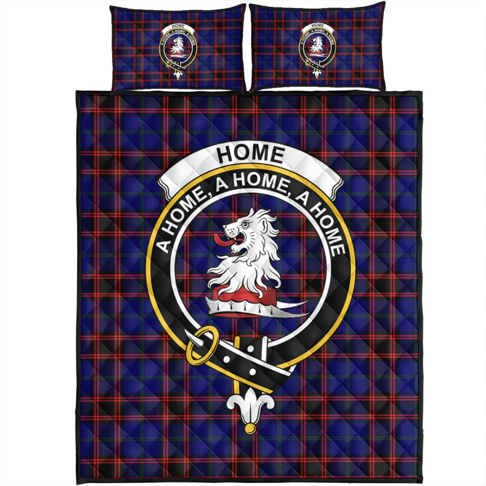 Home Modern Tartan Classic Crest Quilt Bed Set | Celticprime.com – celticprime