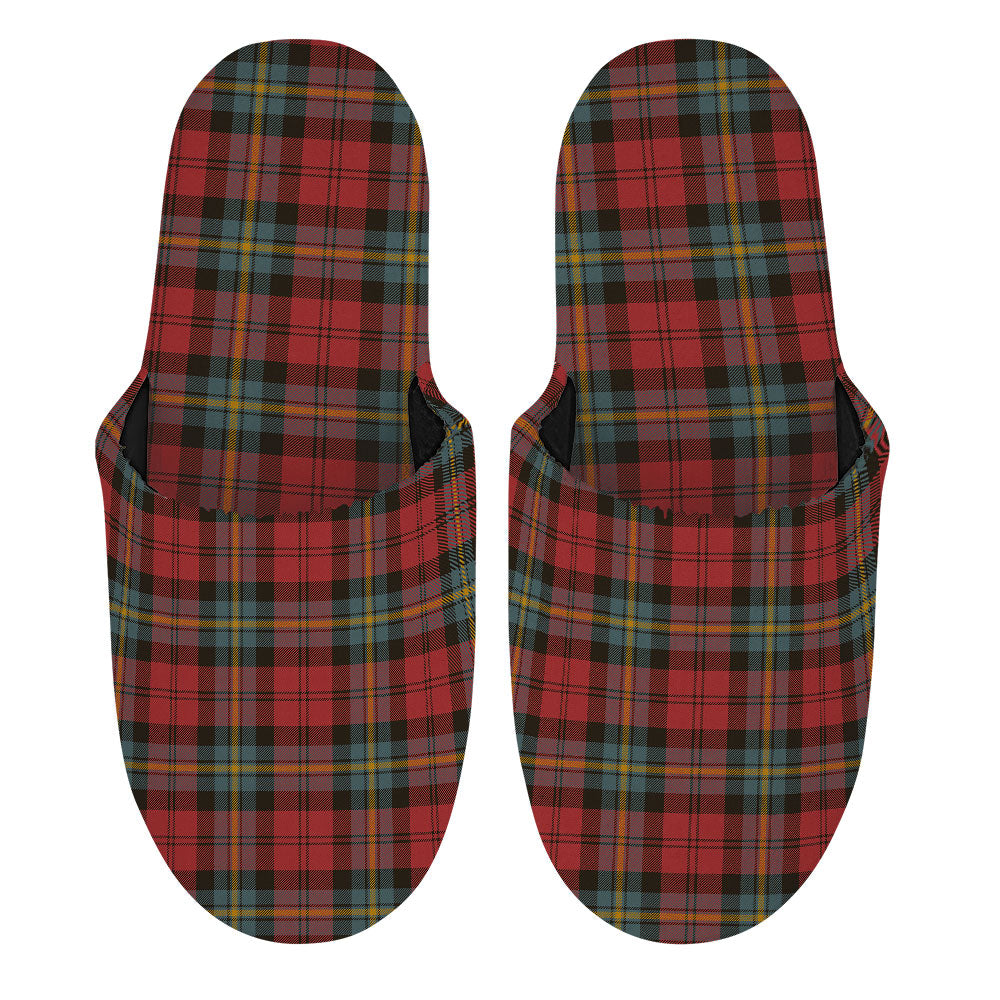Aitken Weathered Clan Badge Tartan Mop Slippers | Celticprime.com ...