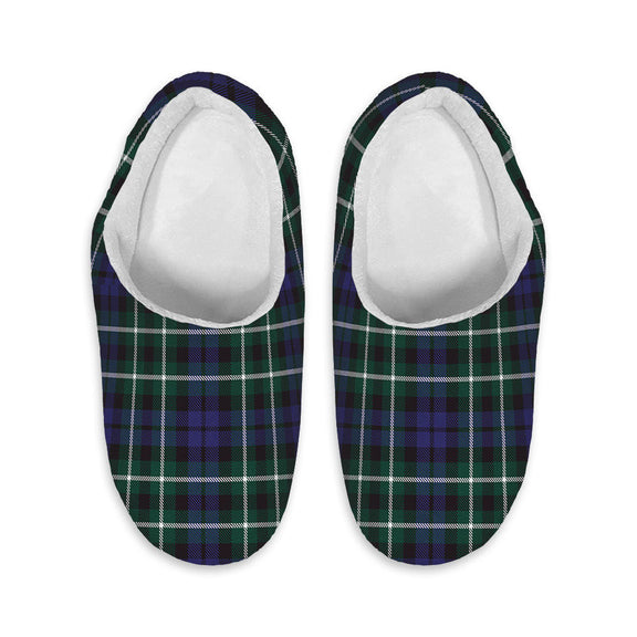 Allardice Clan Badge Tartan Plush Slipper | Celticprime.com – celticprime