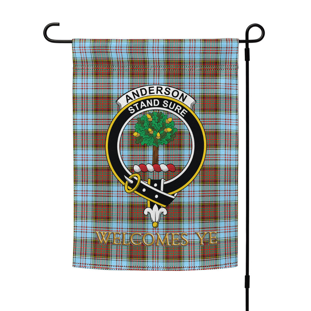 Anderson Ancient Clan Badge Tartan Garden Flag | Celticprime.com ...