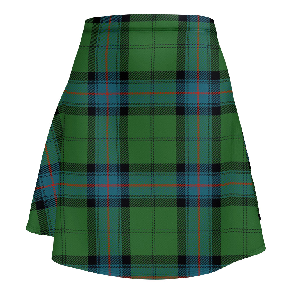 Armstrong Ancient Clan Badge Tartan Flared Skirt – High Waist ...