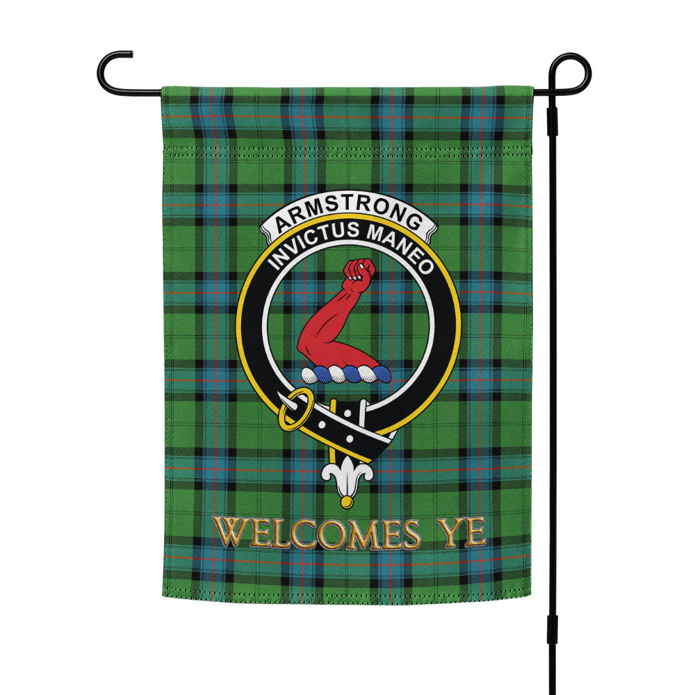 Armstrong Ancient Clan Badge Tartan Garden Flag | Celticprime.com ...