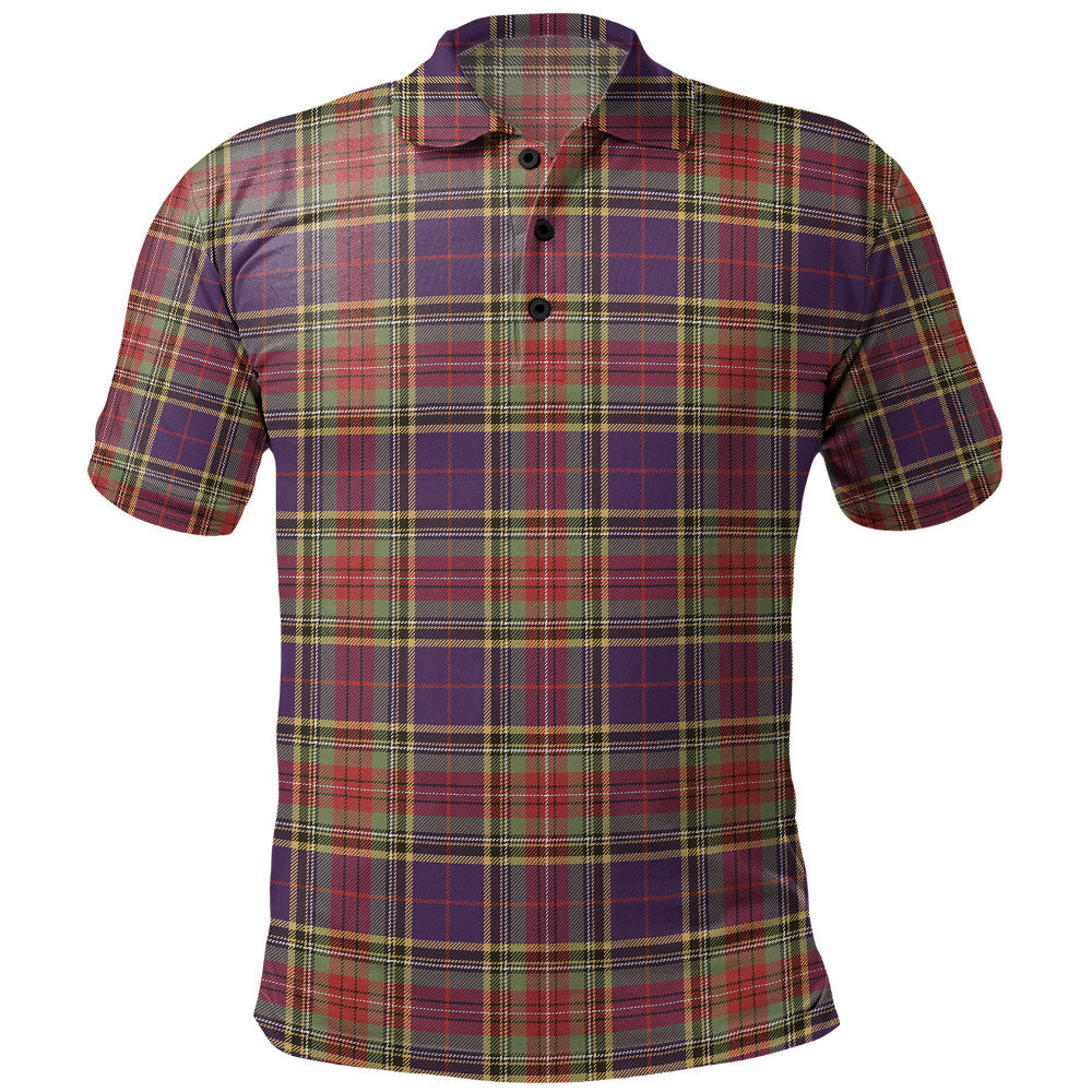 Beaton Weathered Clan Badge Tartan Polo Shirt | Celticprime.com ...