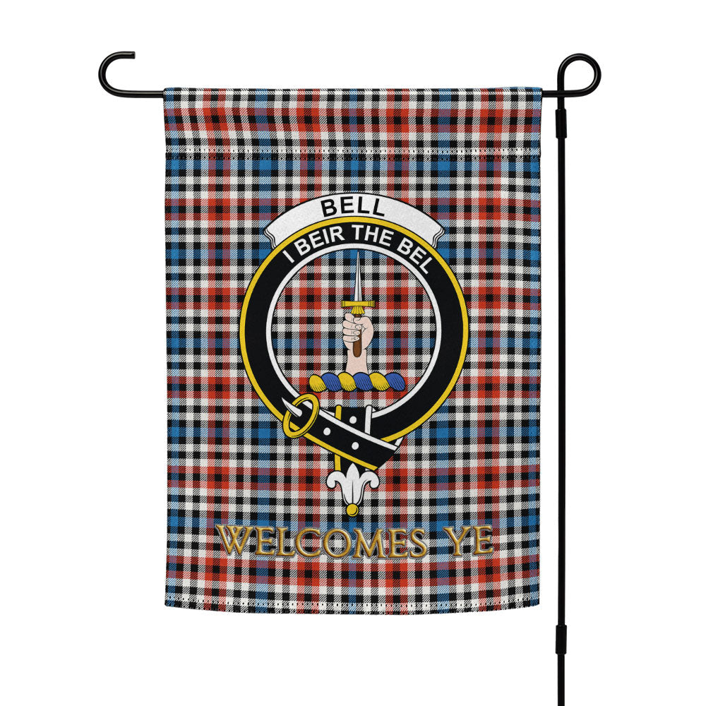 Bell Border (Bell Southern Bell) Ancient Clan Badge Tartan Garden Flag ...