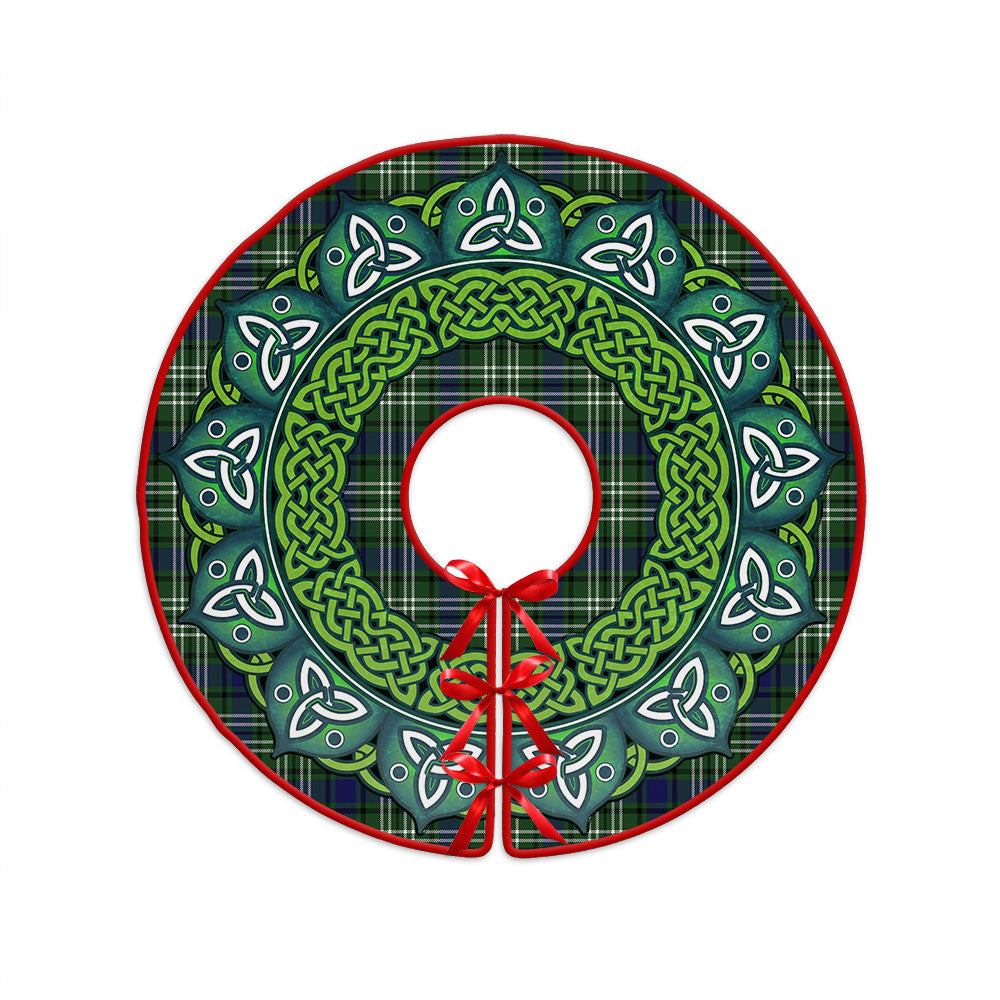 Blyth Clan Badge Tartan Christmas Tree Skirt Heritage Holiday Decor ...