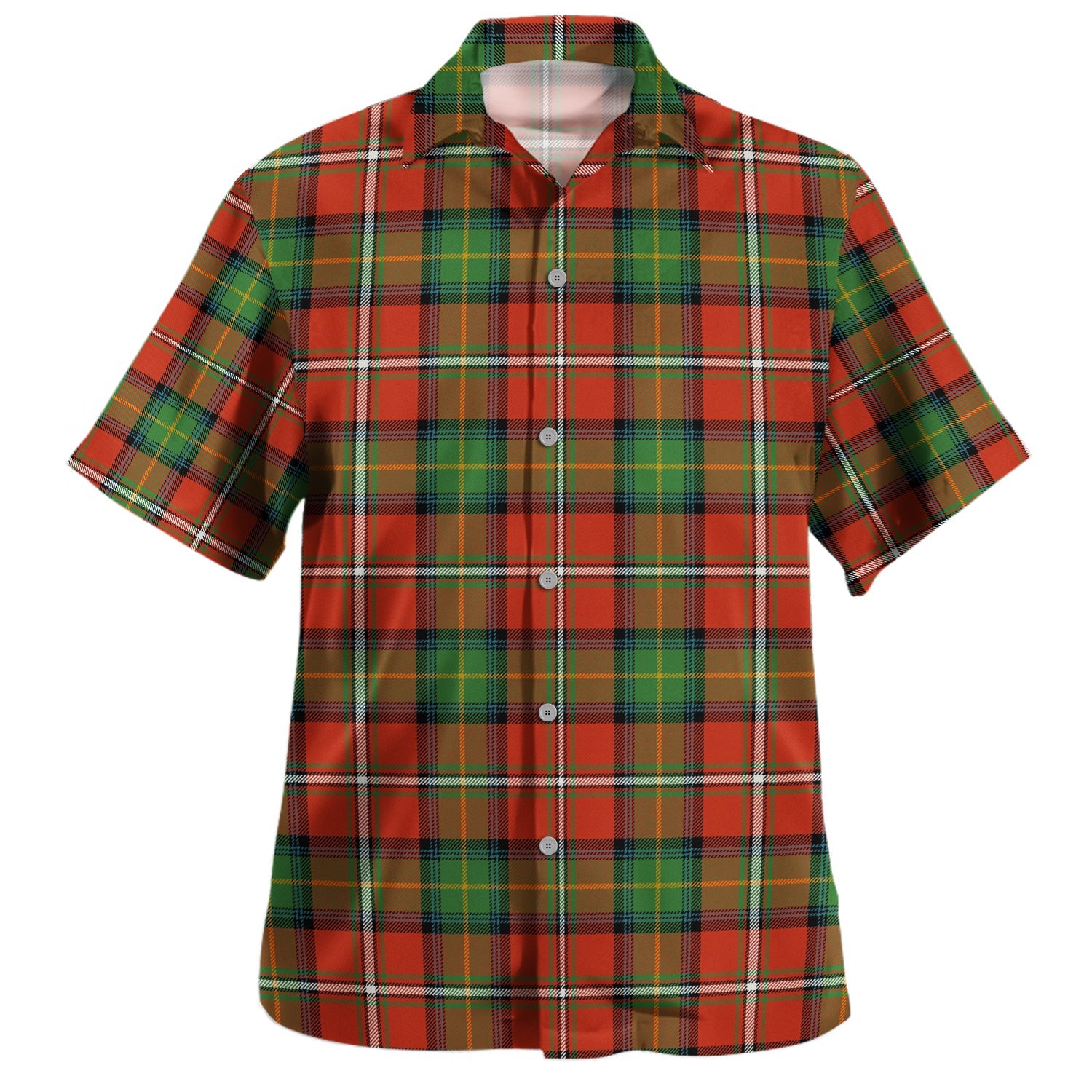 Boyd Ancient Clan Badge Tartan Hawaiian Shirt | Celticprime.com ...