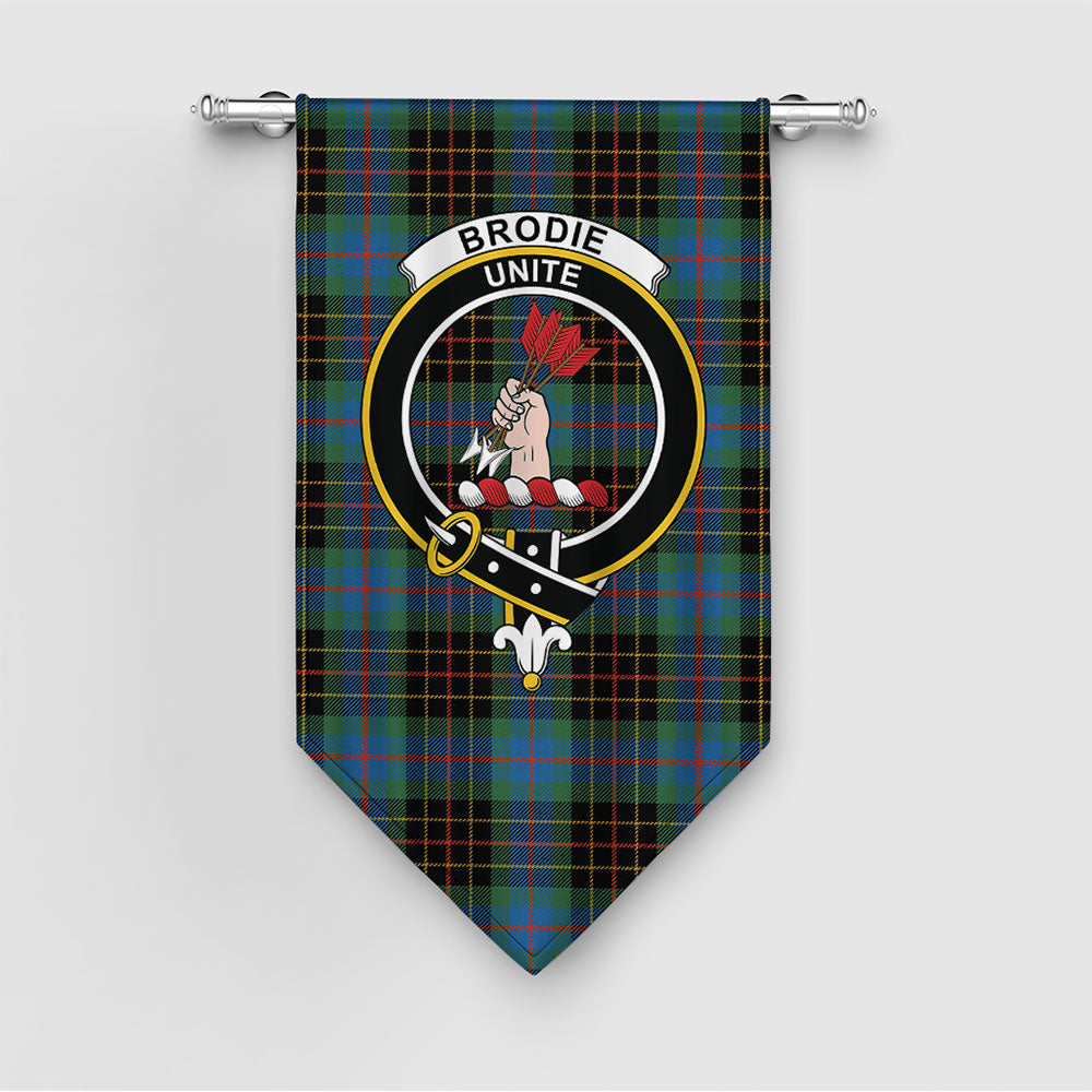 Brodie Hunting Ancient Clan Badge Tartan Gonfalon – Scottish Banner ...