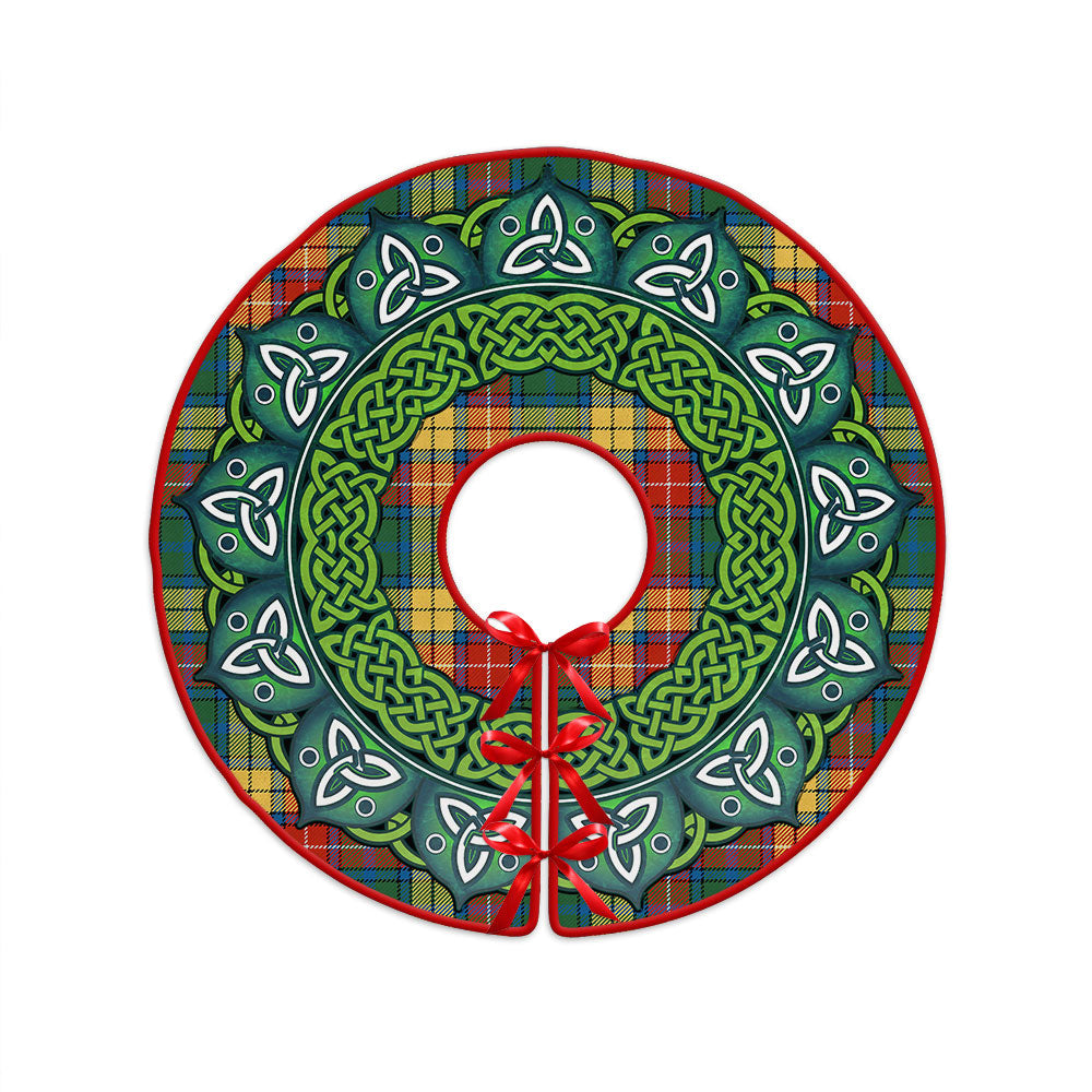 Buchanan Ancient Clan Badge Tartan Christmas Tree Skirt Heritage ...