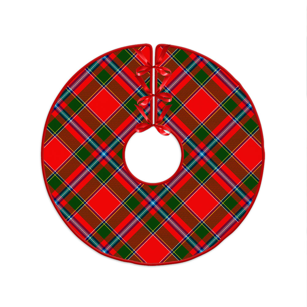Butter Clan Badge Tartan Christmas Tree Skirt | Celticprime.com ...