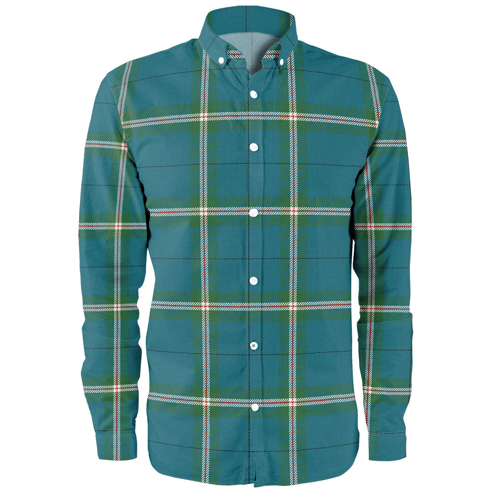 Cleland Ancient Clan Badge Tartan Long Sleeve Shirt | Celticprime.com ...