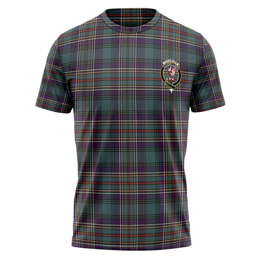 Cockburn (Coburn) Weathered Clan Badge Tartan T-Shirt | Celticprime.com ...