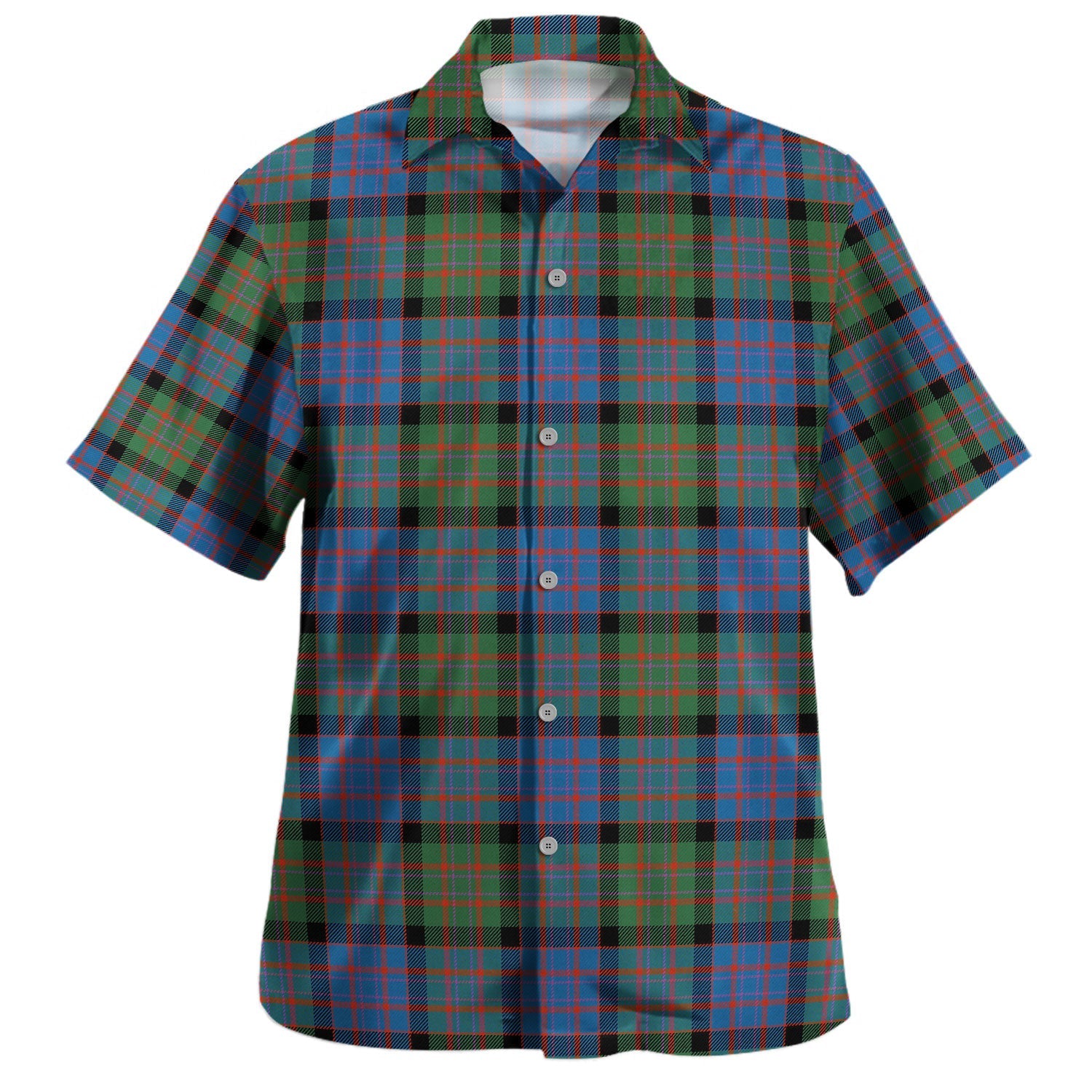 Denovan Ancient Tartan Hawaiian Shirt | Celticprime.com – celticprime