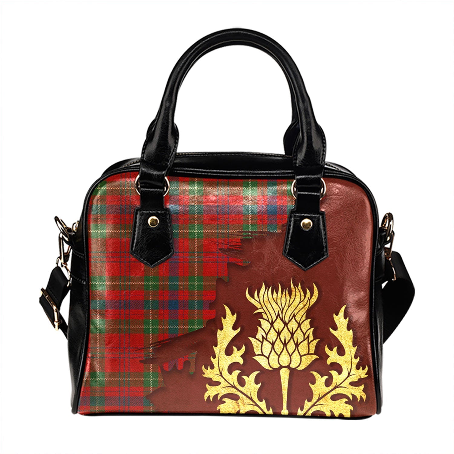 Duke of Perth Modern Tartan Shoulder Handbag Thistle Oldest Style ...