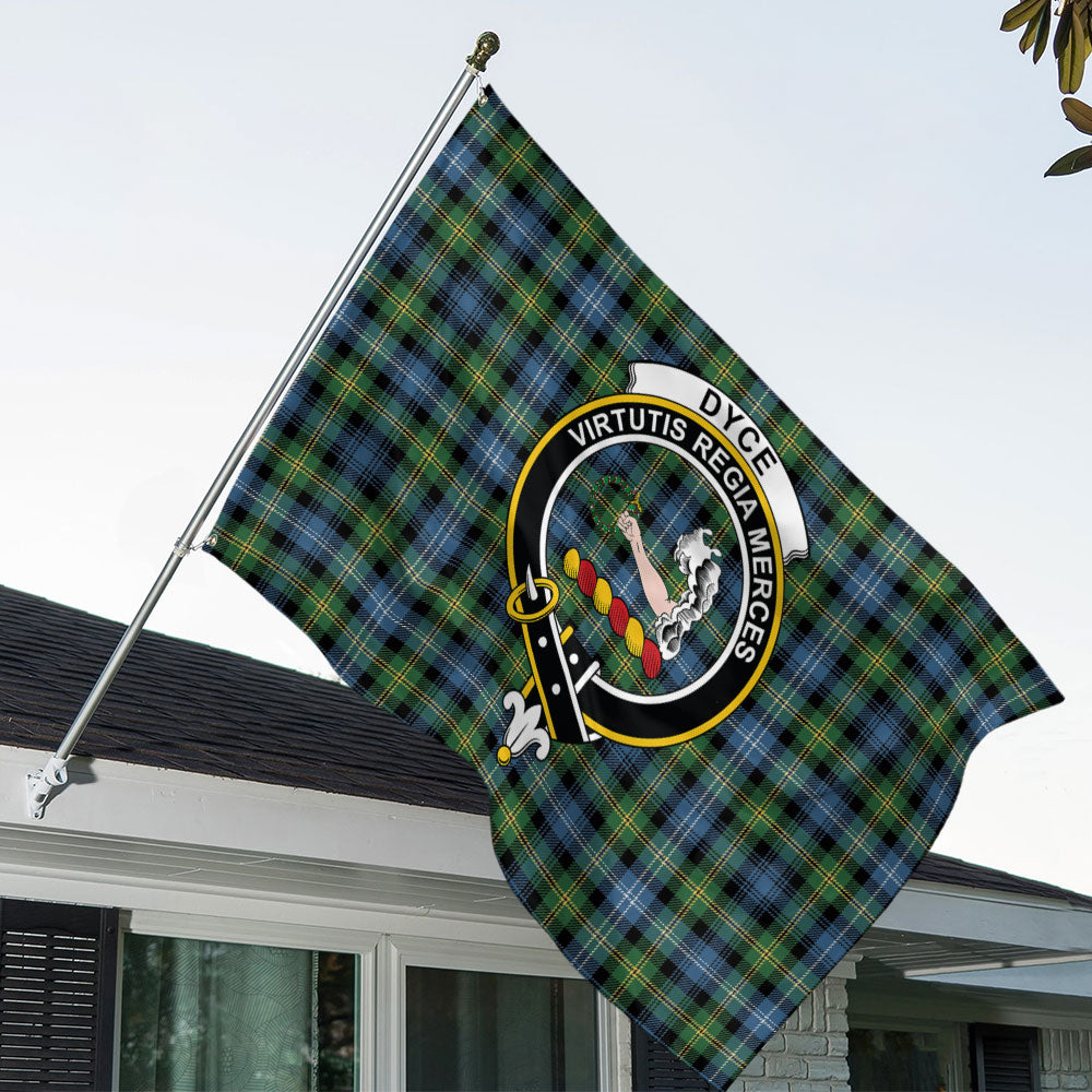 Dyce Ancient Clan Badge Tartan House Flag | Celticprime.com – celticprime
