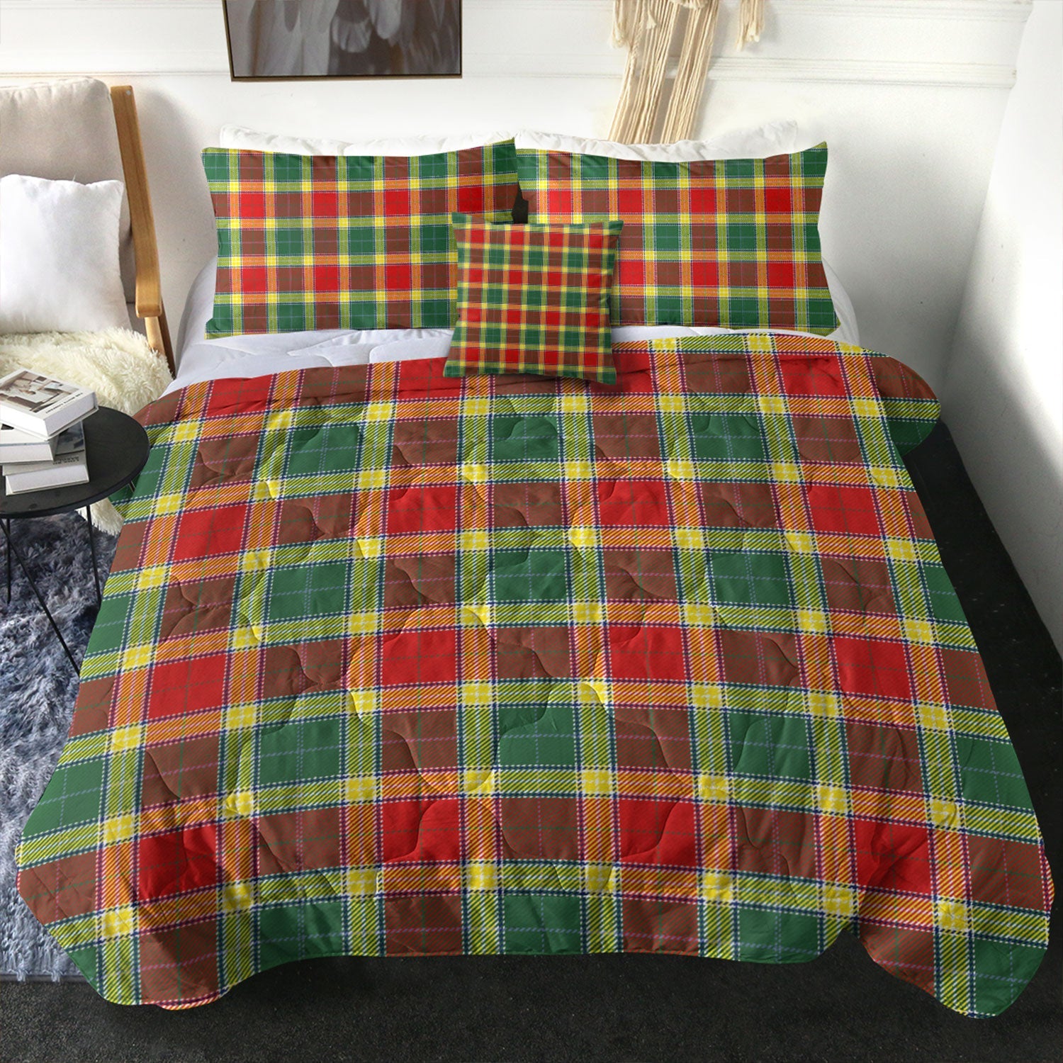 Gibson (Gibbs) Modern Clan Badge Tartan Comforter | Celticprime.com ...