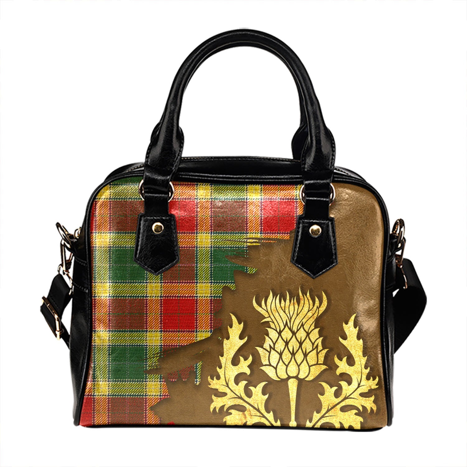 Gibson (Gibbs) Modern Tartan Shoulder Handbag Thistle Oldest Style ...