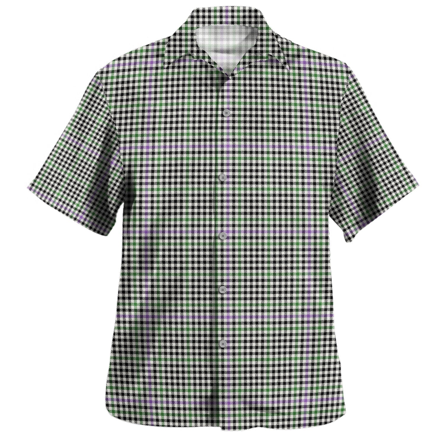 Halliday (Holliday) Ancient Clan Badge Tartan Hawaiian Shirt ...