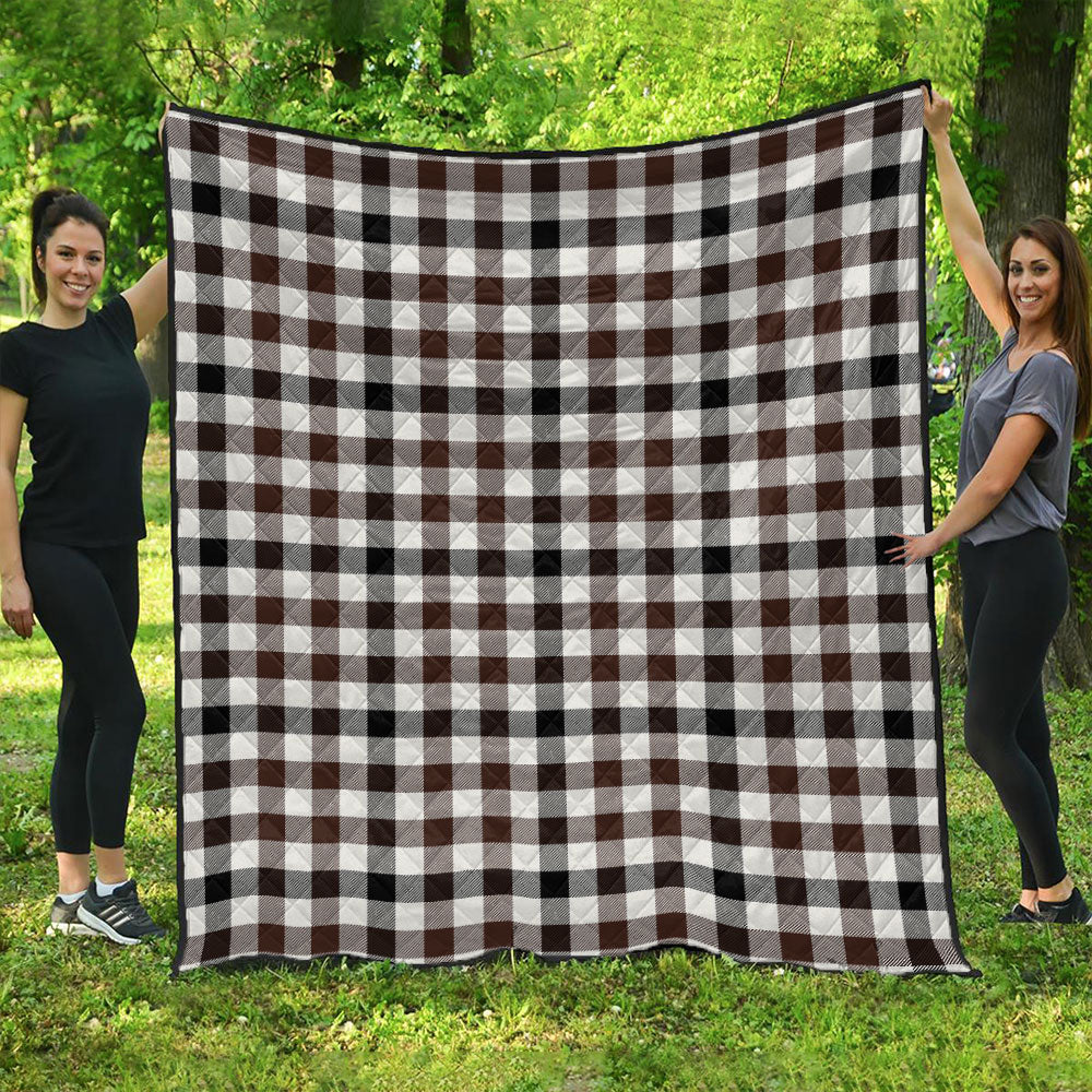 Hogg Modern Clan Badge Tartan Premium Quilt | Celticprime.com – celticprime
