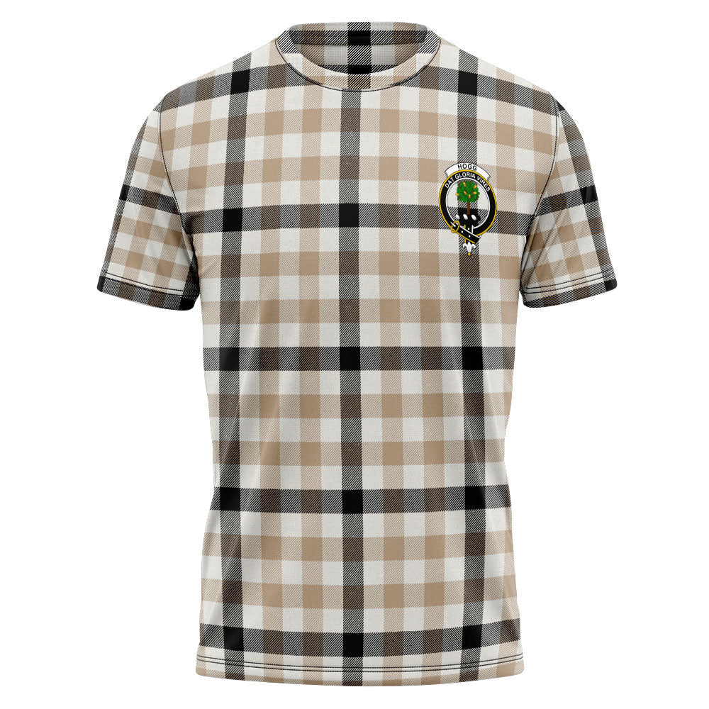 Hogg Weathered Clan Badge Tartan T-Shirt | Celticprime.com – celticprime