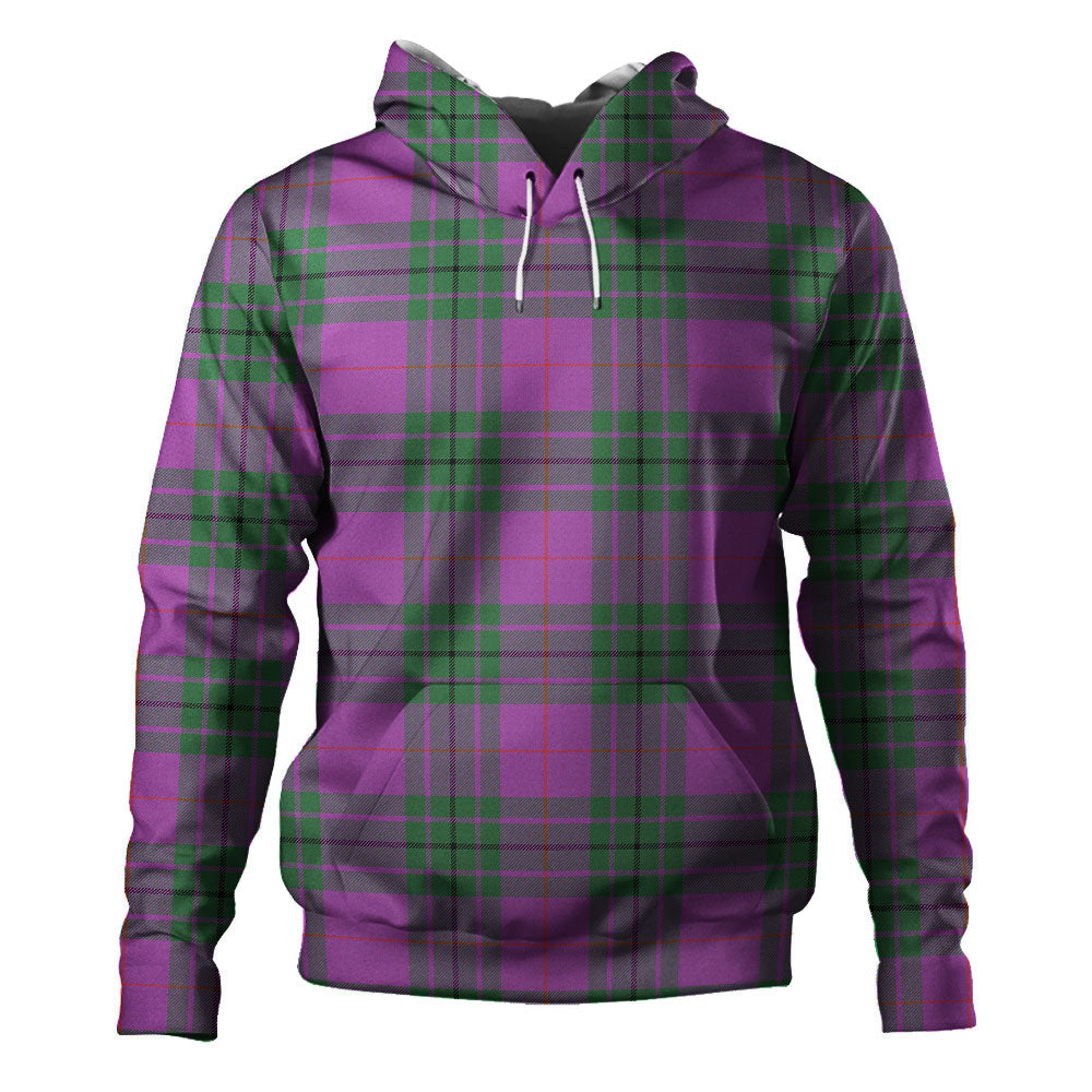 Hutton Ancient Clan Badge Tartan Hoodie | Celticprime.com – celticprime