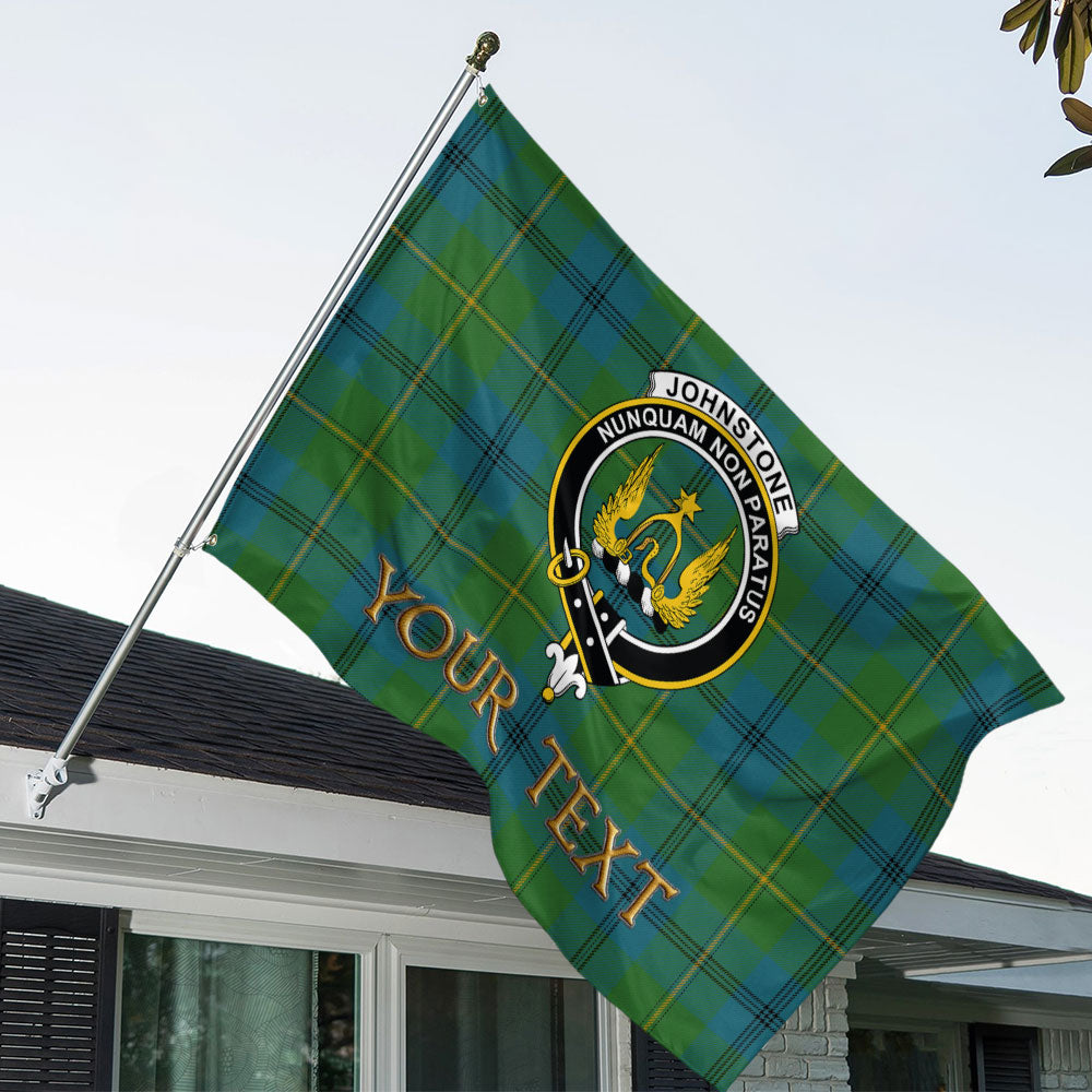 Johnstone (Johnson) Ancient Clan Badge Tartan House Flag | Celticprime ...