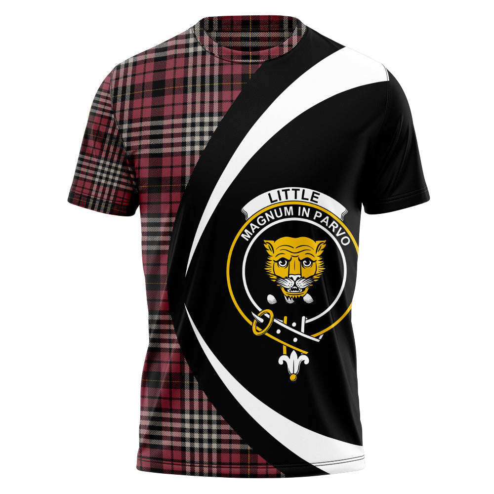 Little of Morton Rigg Ancient Clan Badge Tartan T-Shirt Circle Style ...