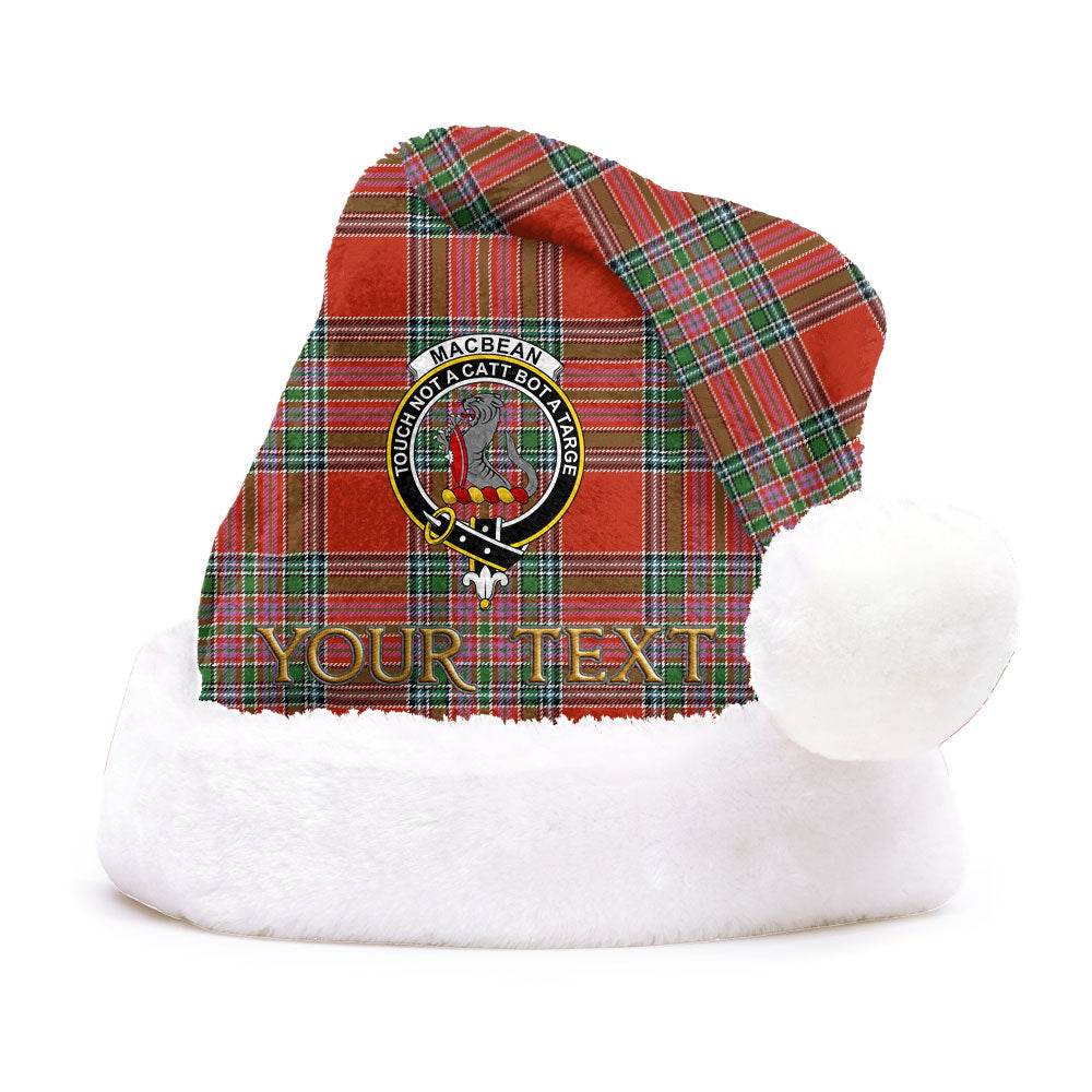 MacBean (MacBain) Ancient Clan Badge Tartan Plush Christmas Hat ...
