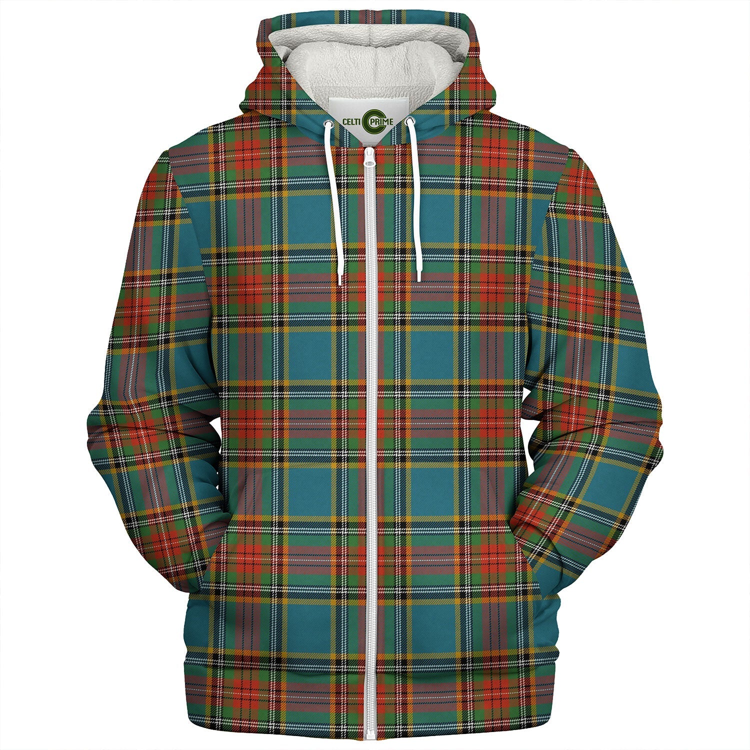 MacBeth Ancient Tartan Sherpa Hoodie | Celticprime.com – celticprime