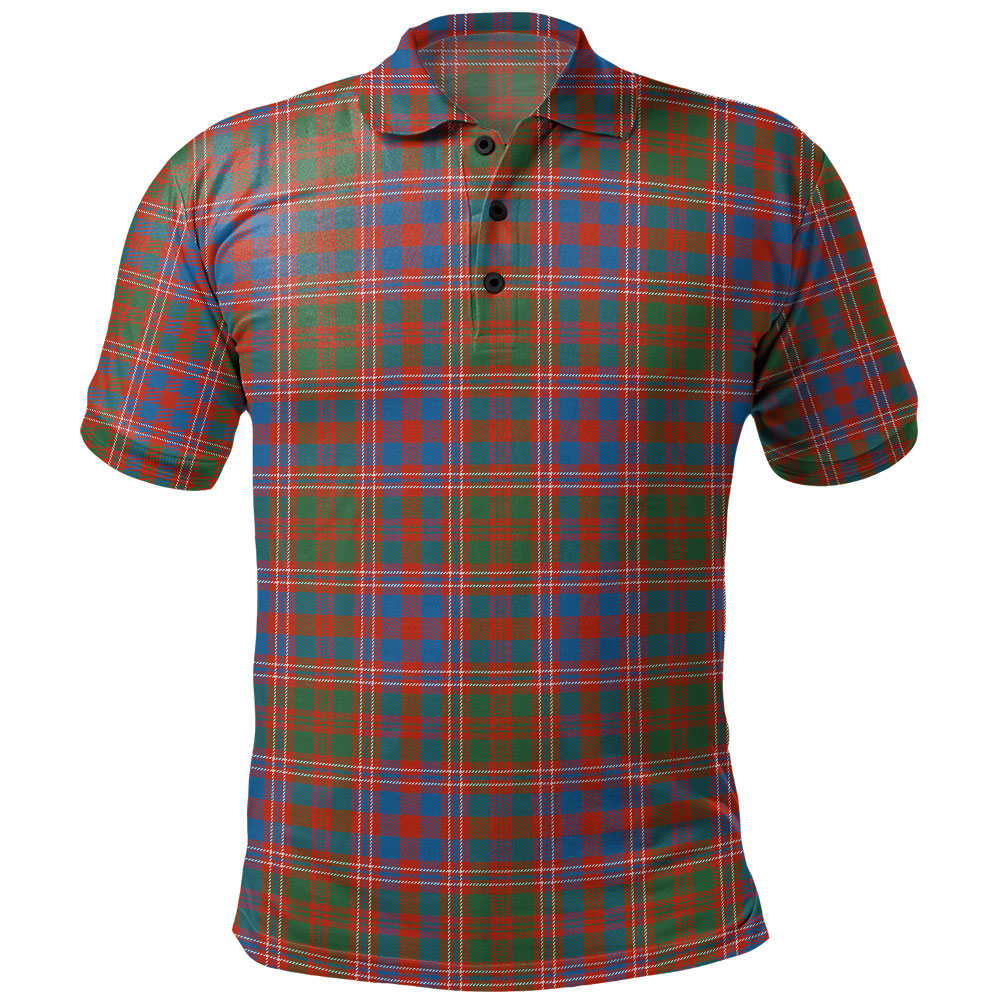 MacColl (MacCall) Ancient Clan Badge Tartan Polo Shirt | Celticprime ...