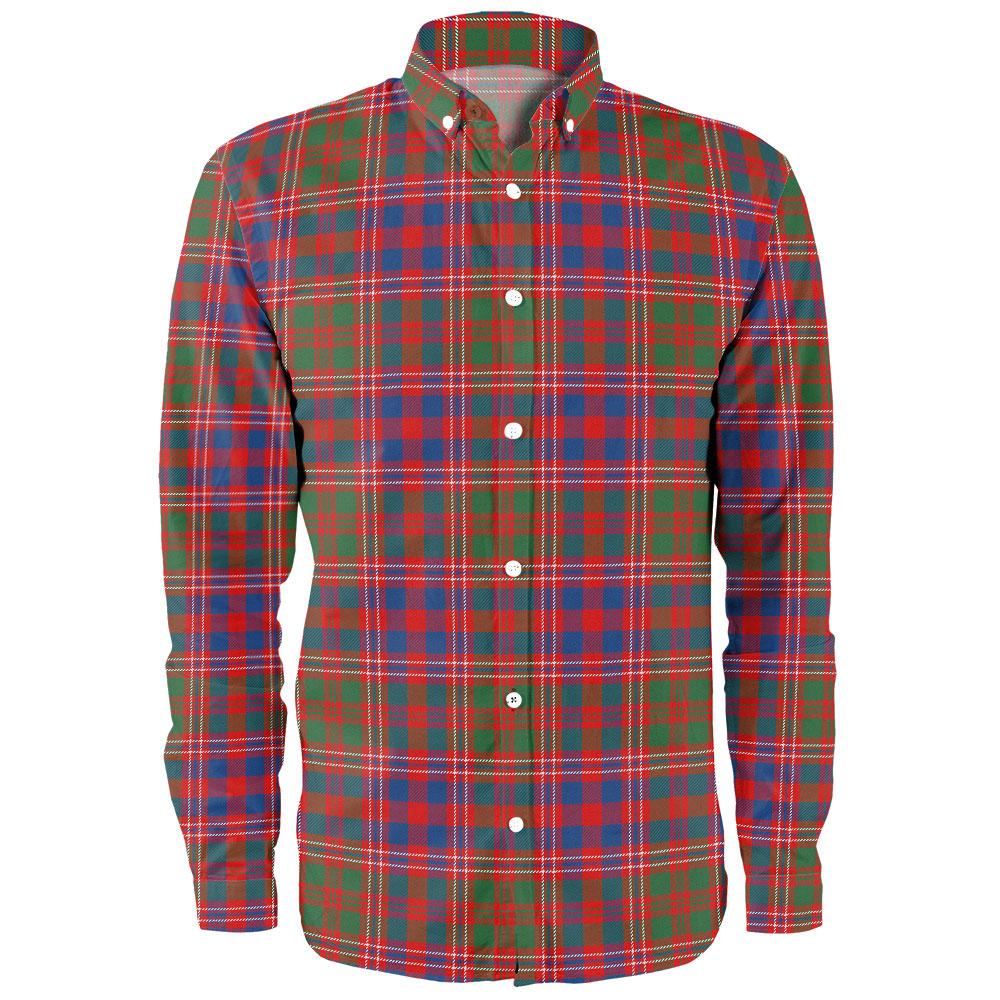MacColl (MacCall) Modern Clan Badge Tartan Long Sleeve Shirt ...