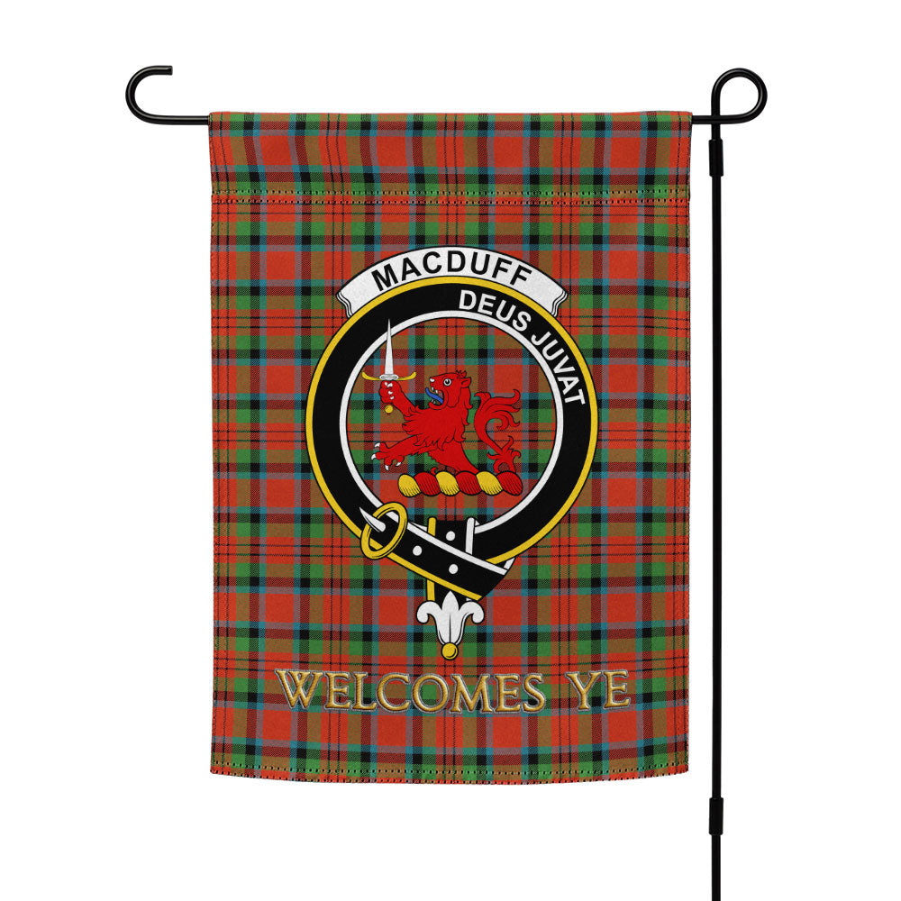 MacDuff Ancient Clan Badge Tartan Garden Flag | Celticprime.com ...