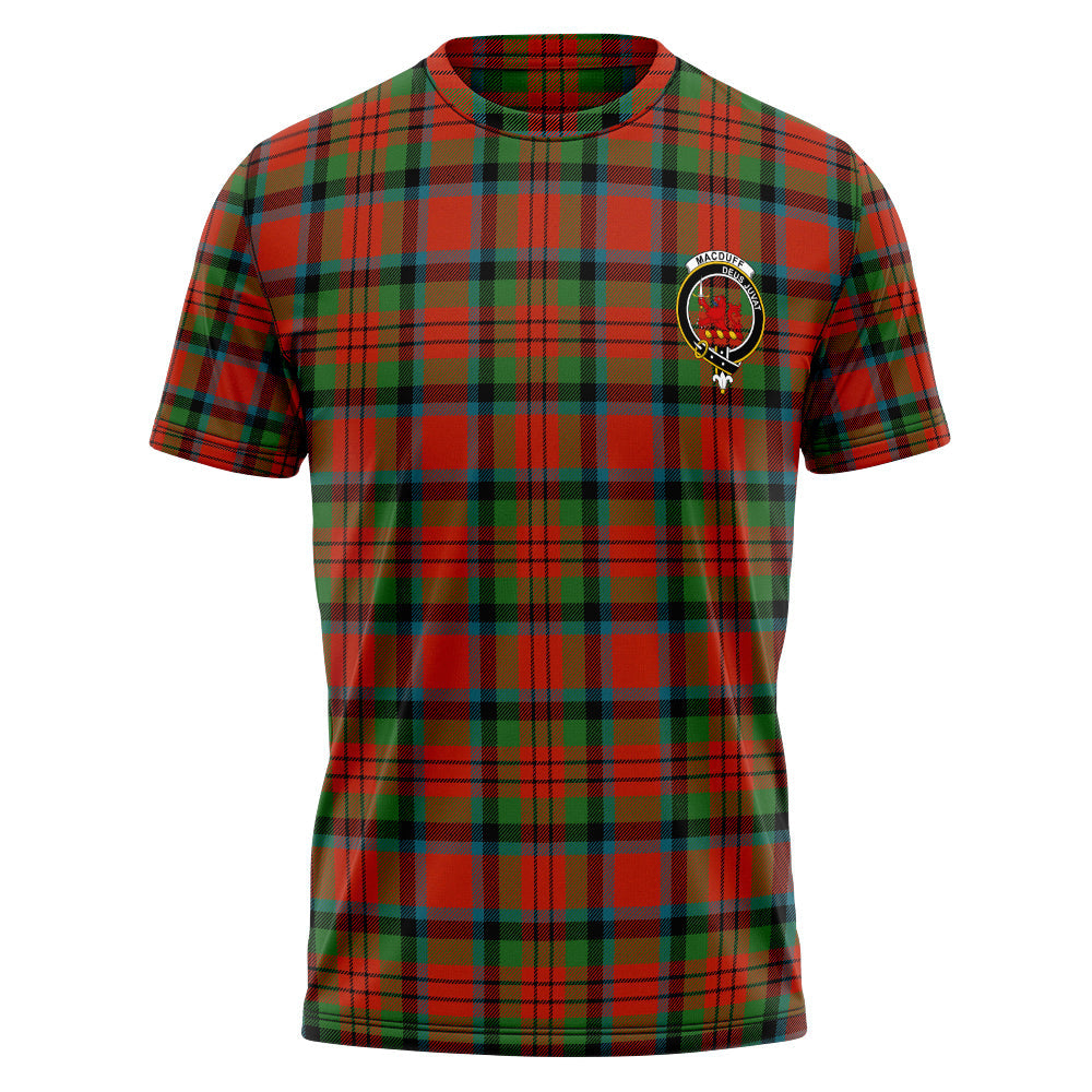MacDuff Ancient Clan Badge Tartan T-Shirt | Celticprime.com – celticprime