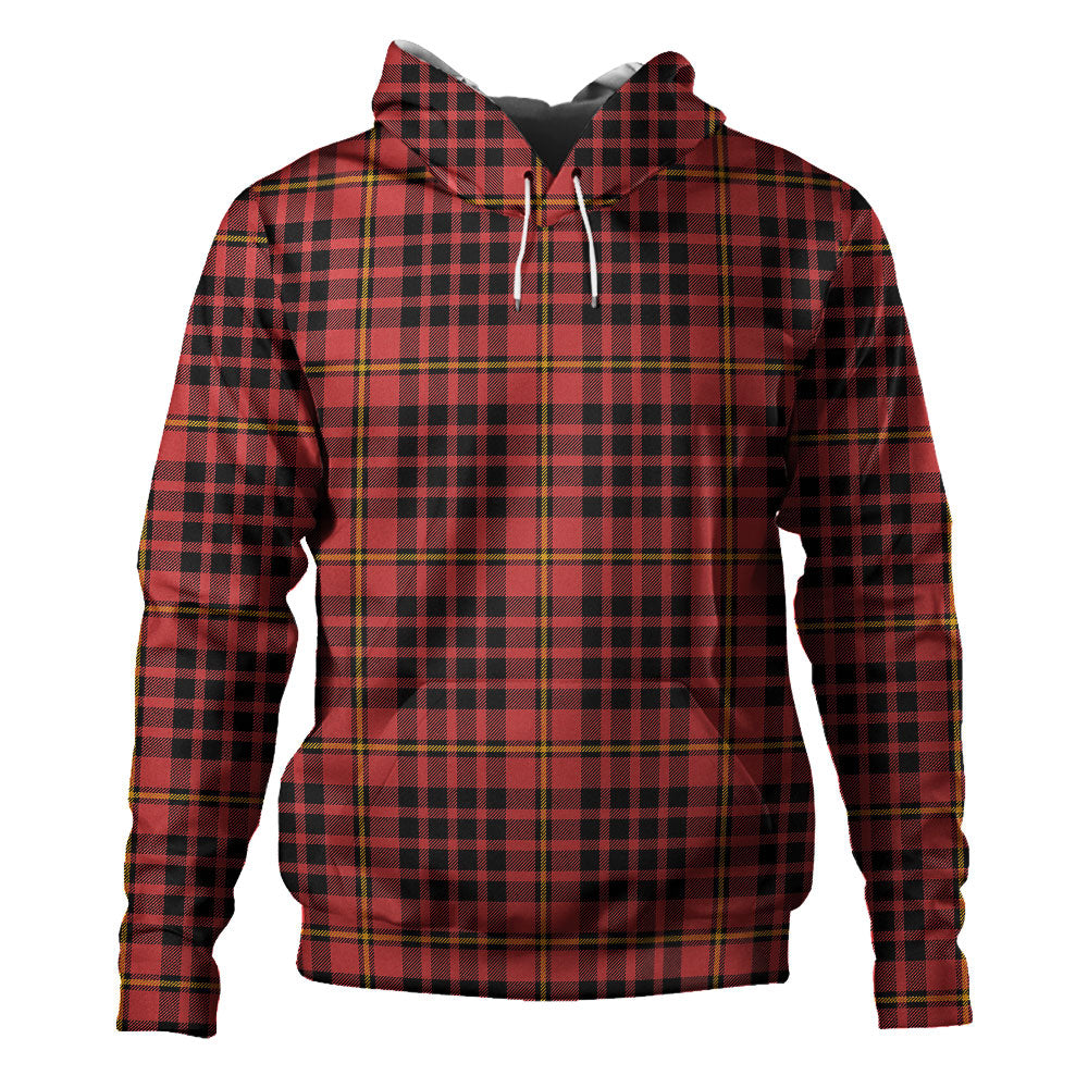 MacIan Ancient Clan Badge Tartan Hoodie | Celticprime.com – celticprime