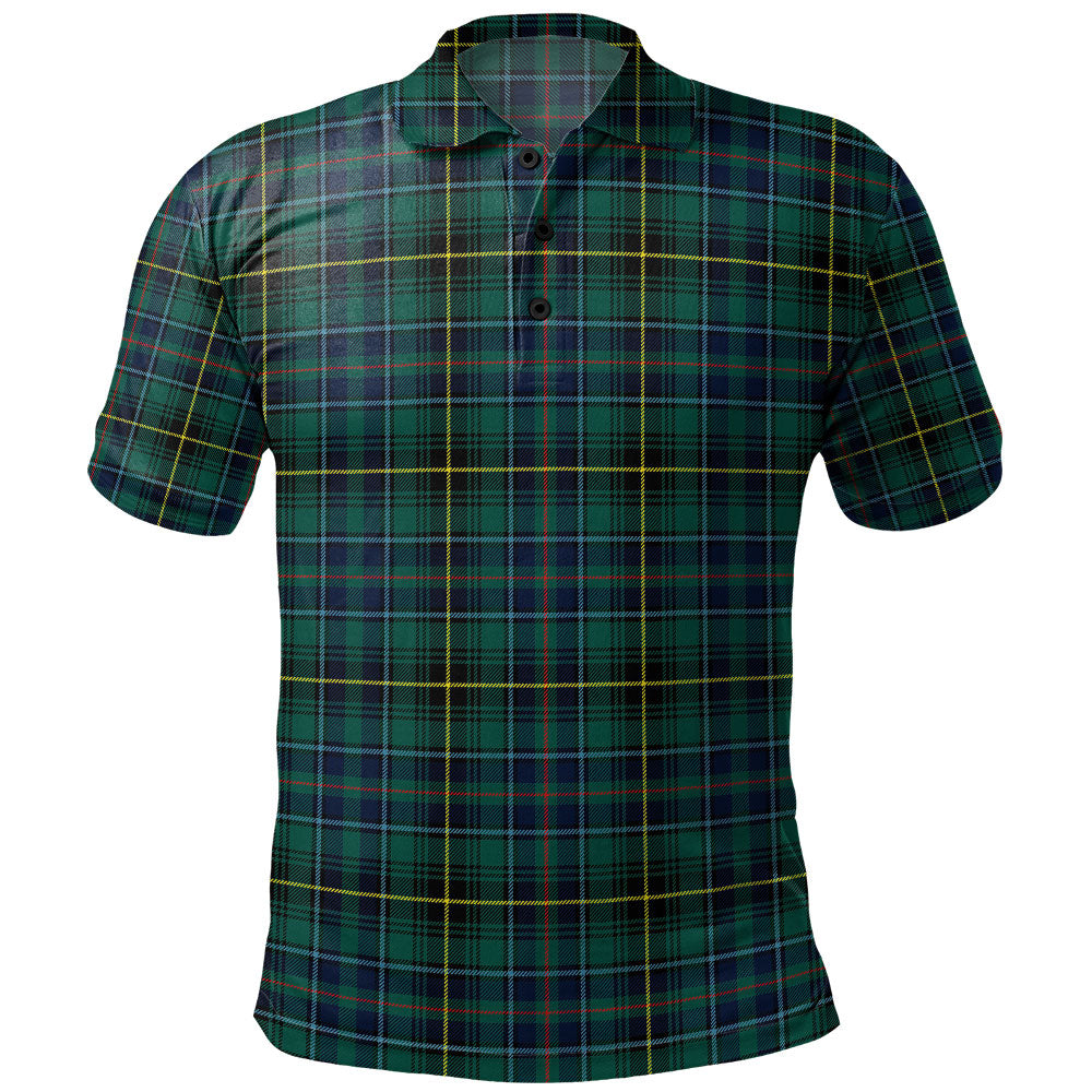 MacInnes Modern Clan Badge Tartan Polo Shirt | Celticprime.com ...