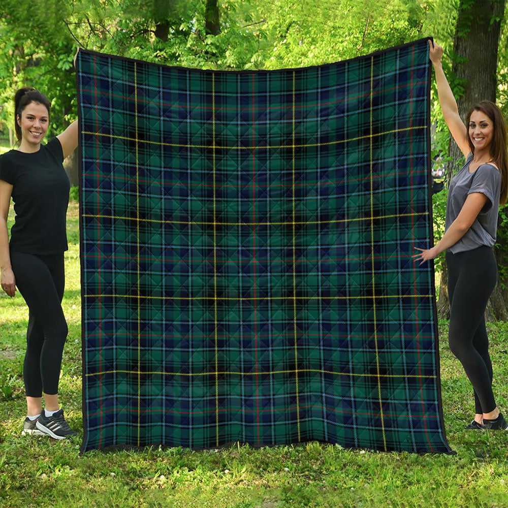 MacInnes Modern Clan Badge Tartan Premium Quilt | Celticprime.com ...
