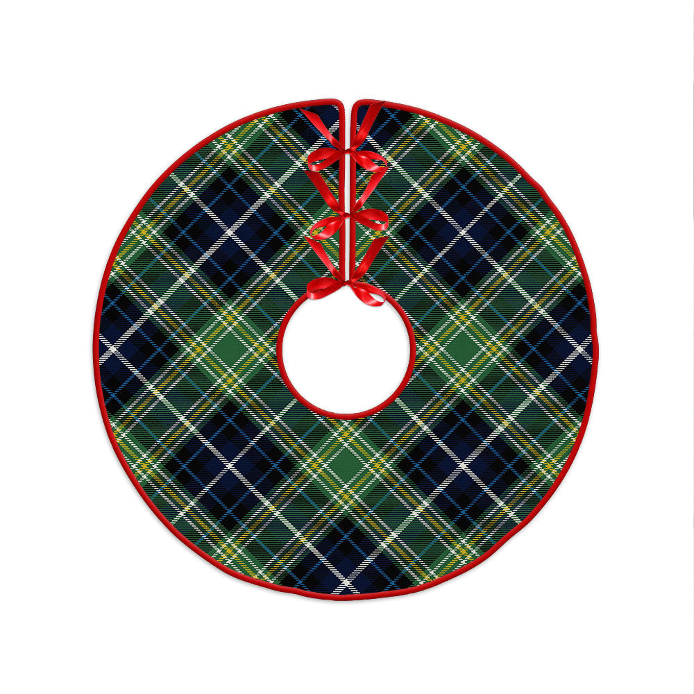 MacKellar Modern Clan Badge Tartan Christmas Tree Skirt | Celticprime ...