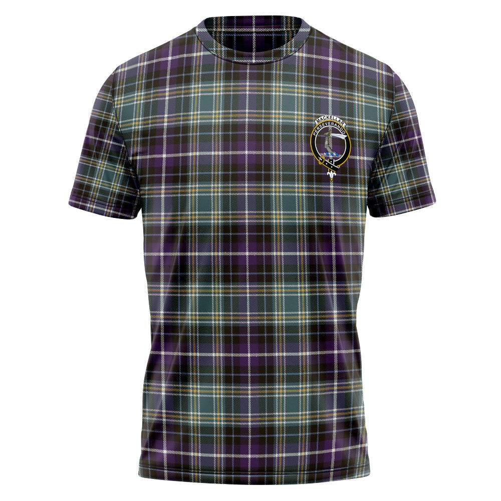 MacKellar Weathered Clan Badge Tartan T-Shirt | Celticprime.com ...