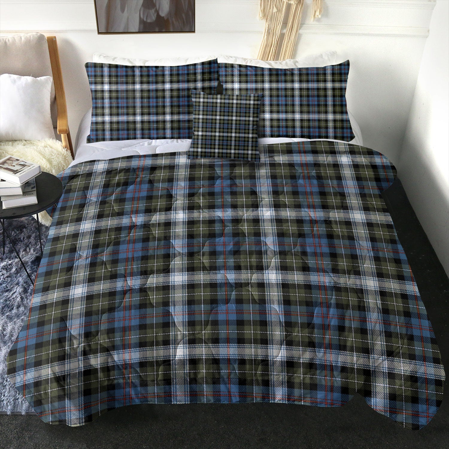 MacKenzie Dress 2 Ancient Tartan Comforter | Celticprime.com – celticprime