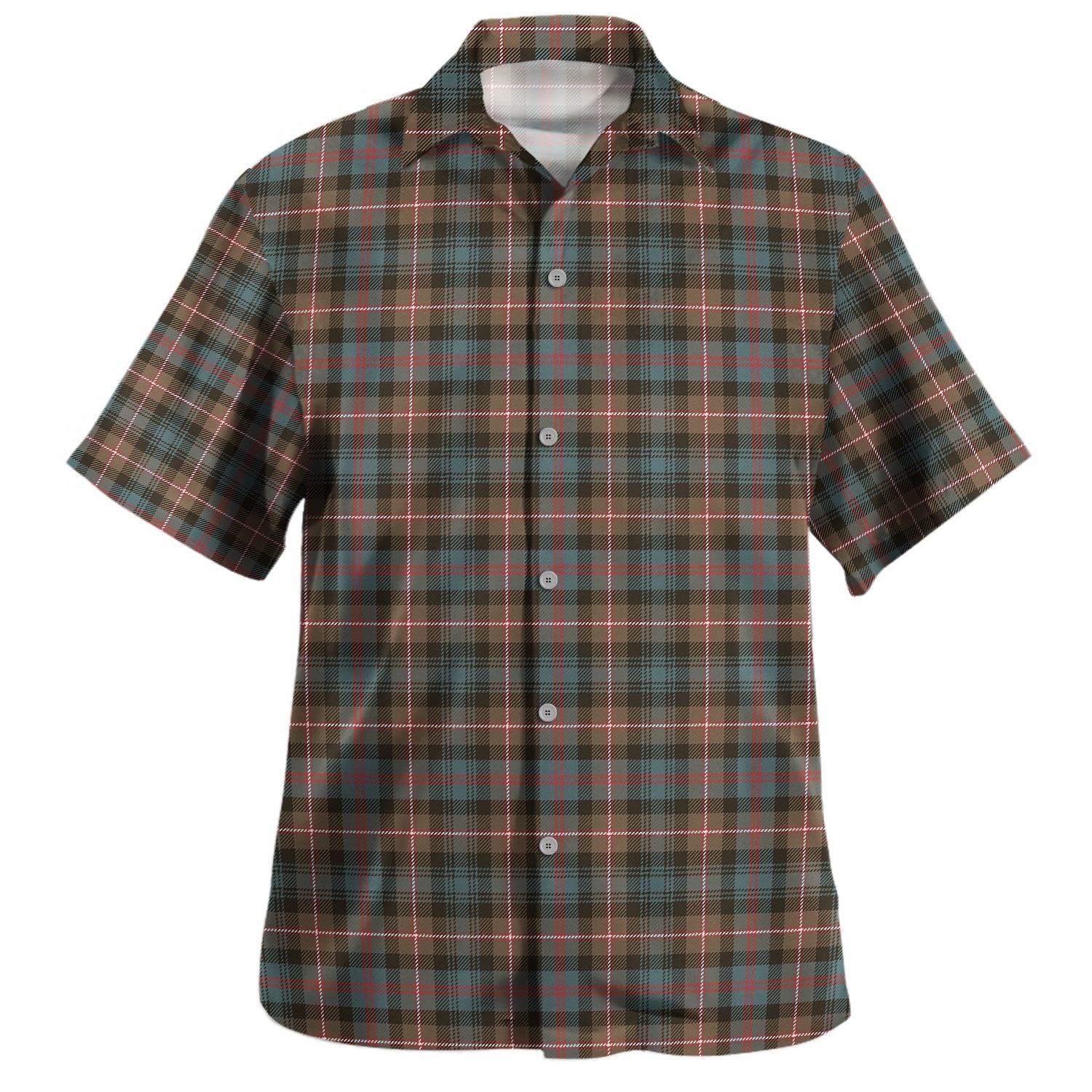 MacKenzie Morgan Weathered Tartan Hawaiian Shirt | Celticprime.com ...