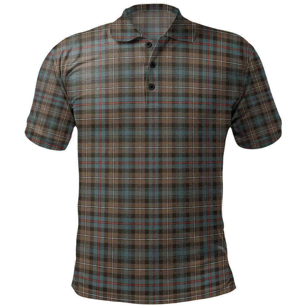 MacKenzie Weathered Clan Badge Tartan Polo Shirt | Celticprime.com ...