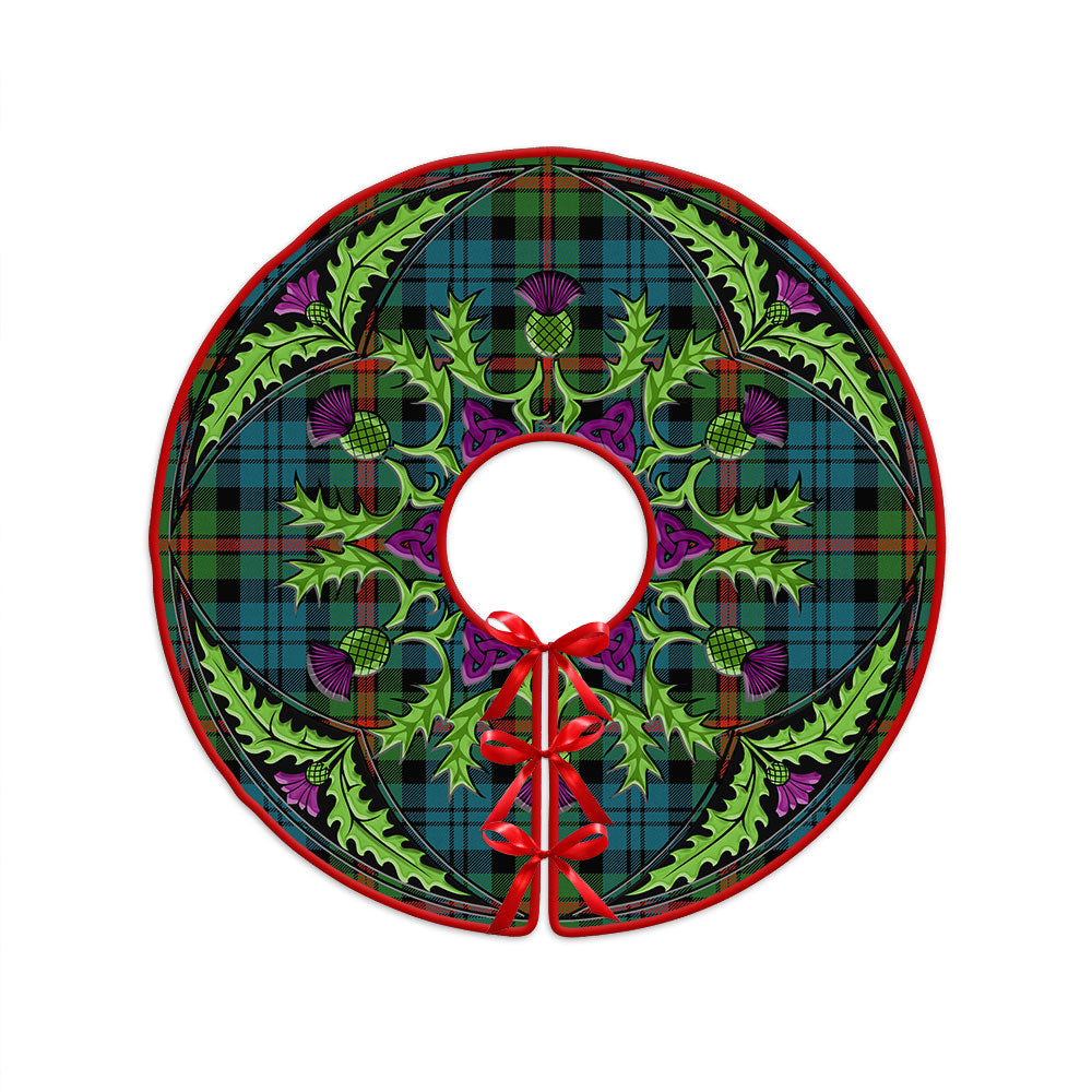 MacKinlay Ancient Clan Badge Tartan Christmas Tree Skirt Scottish ...