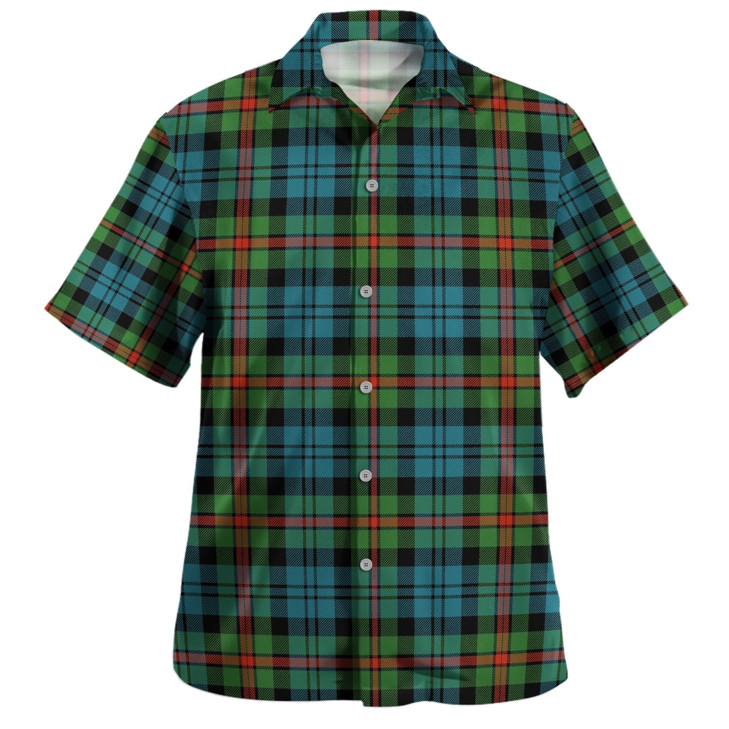 MacKinlay Ancient Clan Badge Tartan Hawaiian Shirt | Celticprime.com ...