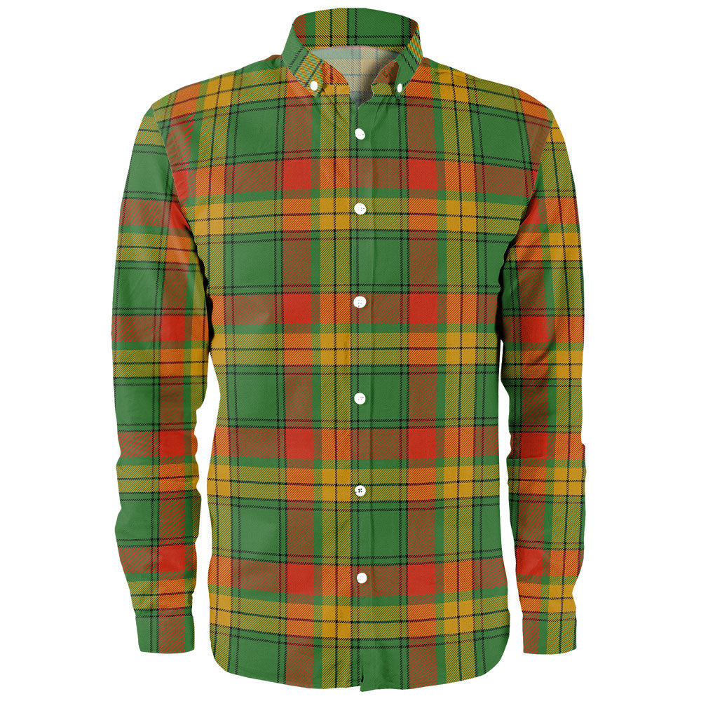 MacMillan Ancient Clan Badge Tartan Long Sleeve Shirt | Celticprime.com ...