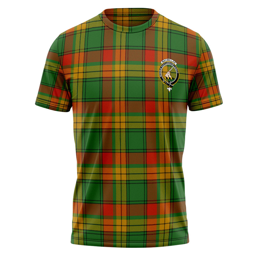 MacMillan Ancient Clan Badge Tartan T-Shirt | Celticprime.com – celticprime