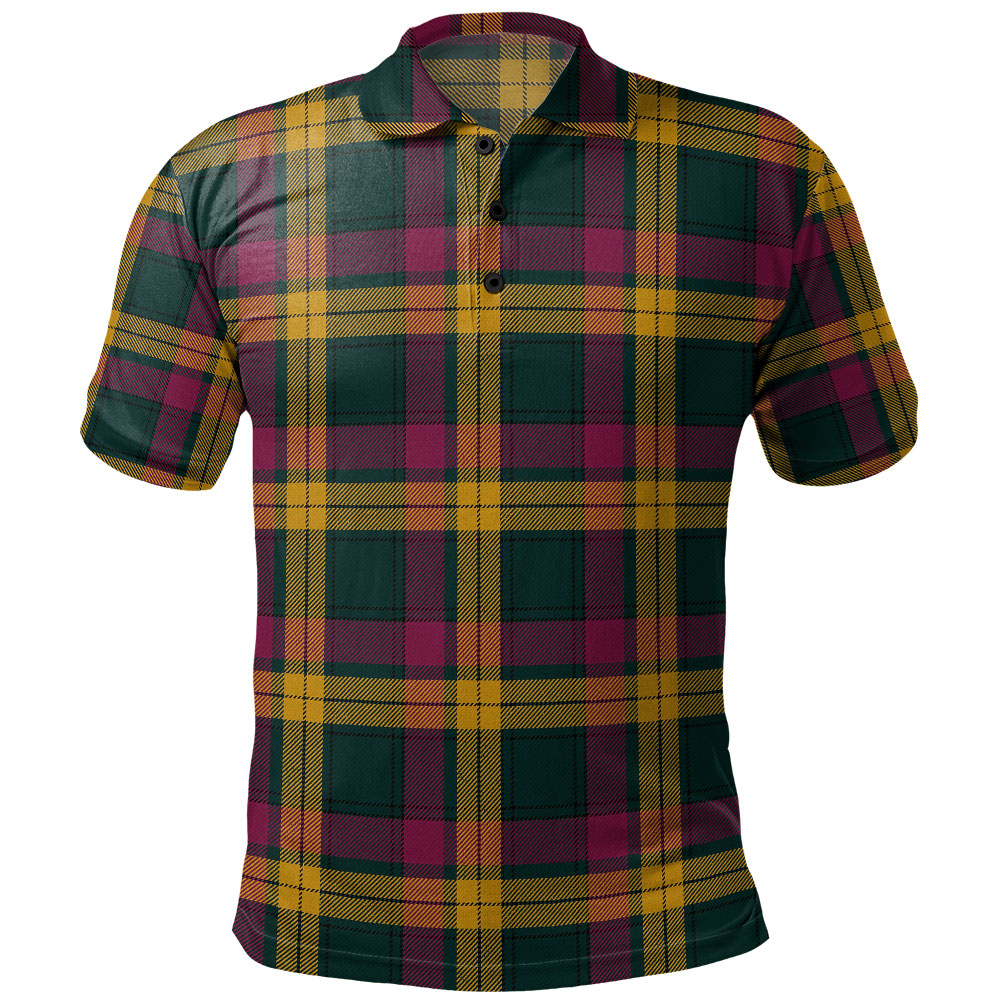 MacMillan Modern Clan Badge Tartan Polo Shirt | Celticprime.com ...