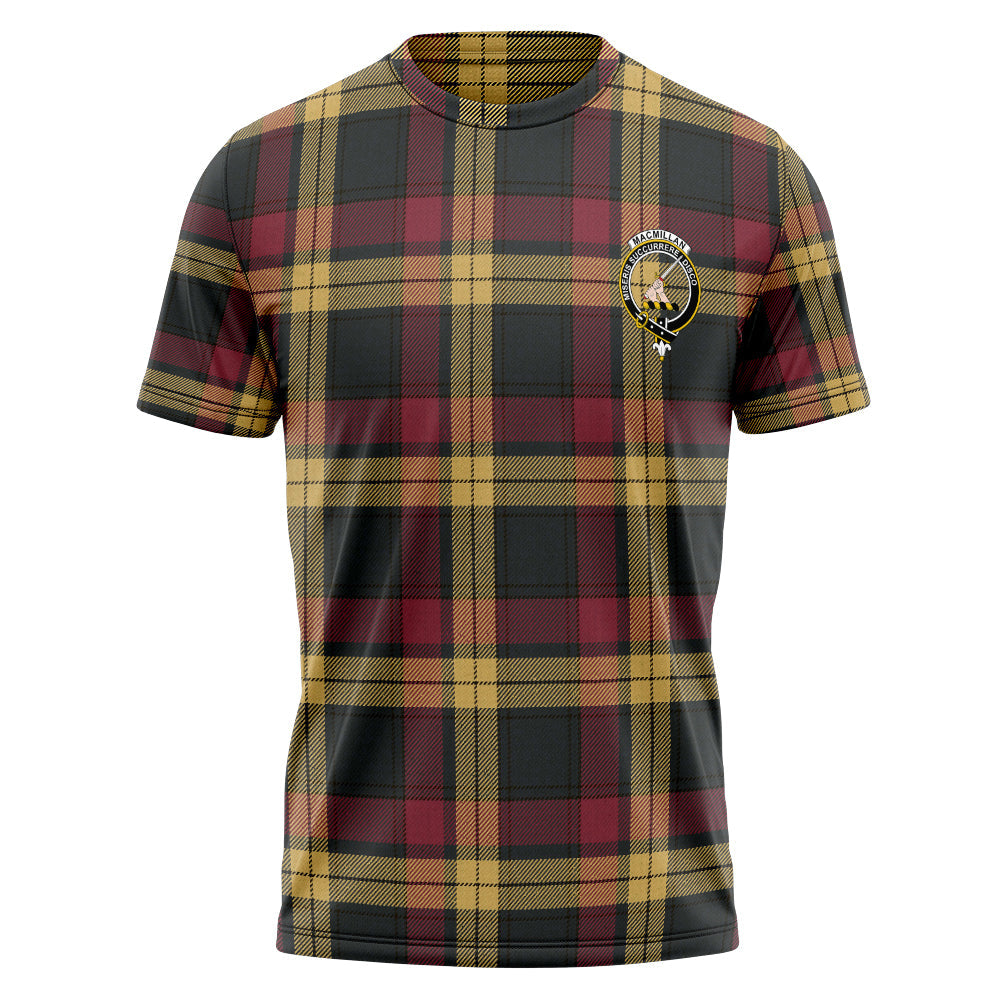 MacMillan Weathered Clan Badge Tartan T-Shirt | Celticprime.com ...