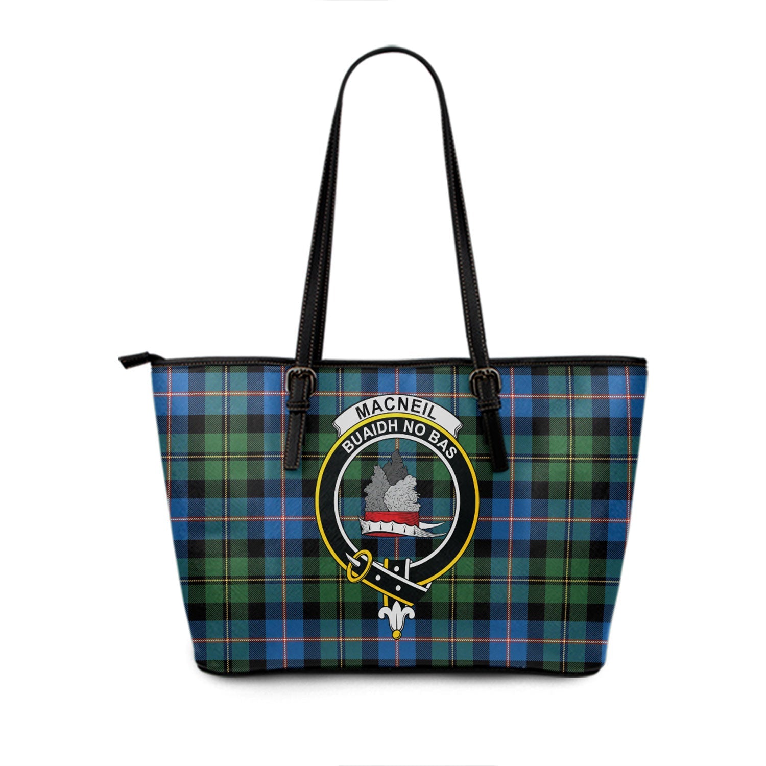 MacNeil of Barra Old (MacNeill Old) Ancient Clan Badge Tartan Leather ...