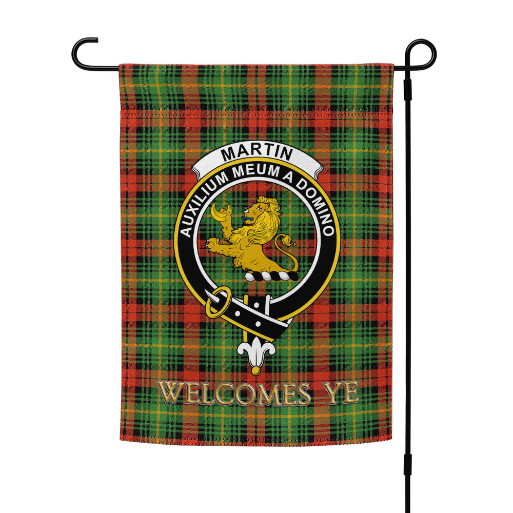 Martin Ancient Clan Badge Tartan Garden Flag | Celticprime.com ...