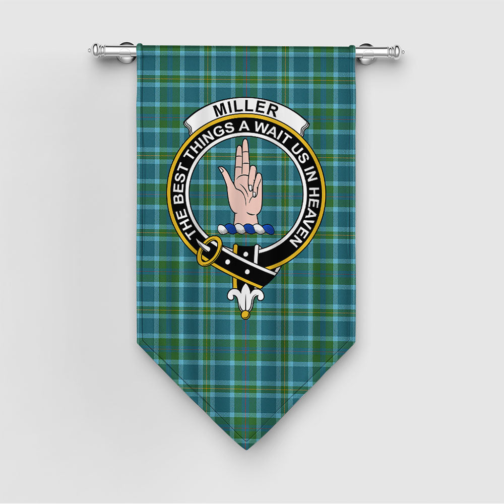Miller Ancient Clan Badge Tartan Gonfalon – Scottish Banner ...