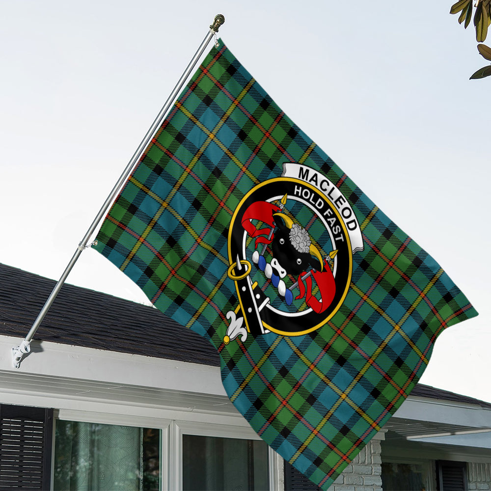 MacLeod of Harris (MacLeod Hunting) Ancient Clan Badge Tartan House ...